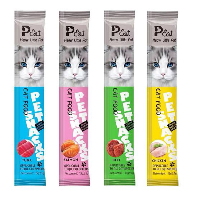 Jual SNACK CREAMY MEOW LITTLE FAT 15gr snack kucing | Shopee Indonesia