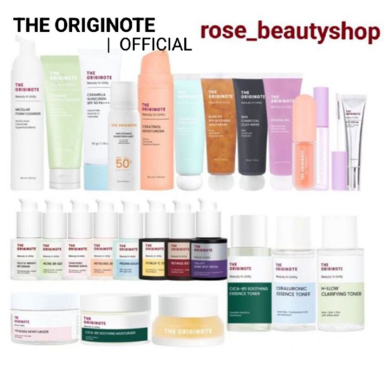 Jual (ORIGINAL) THE ORIGINOTE ALL VARIAN - Cicamide Facial Cleanser ...