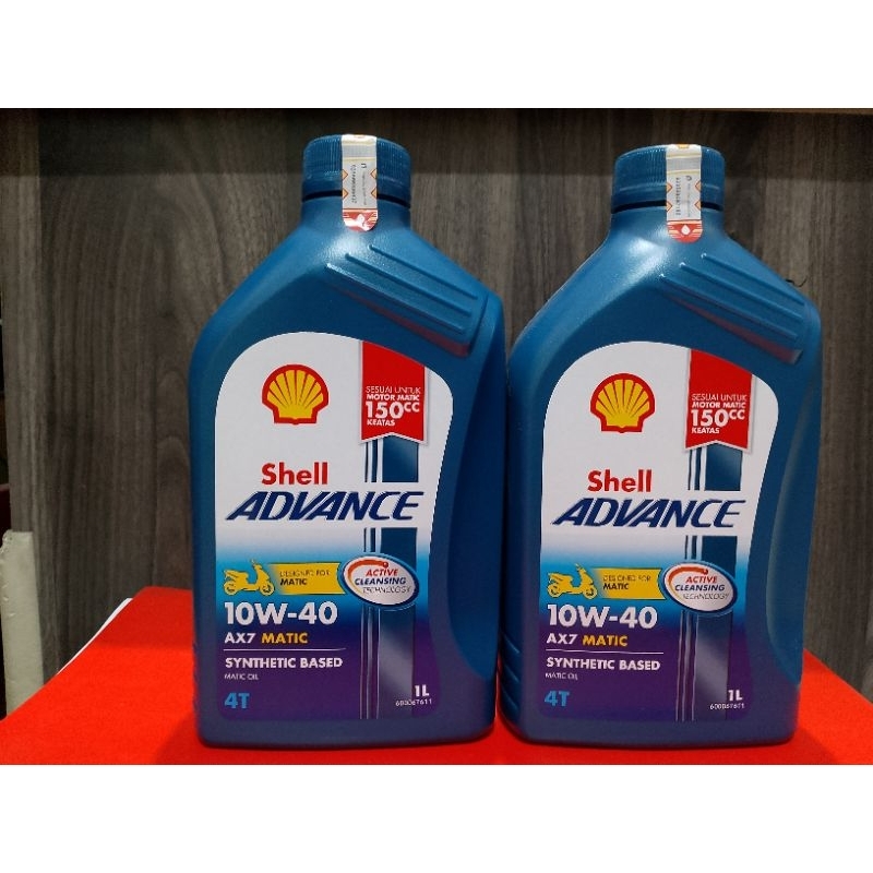 Jual Shell advance ax7 MATIC 1ltr | Shopee Indonesia