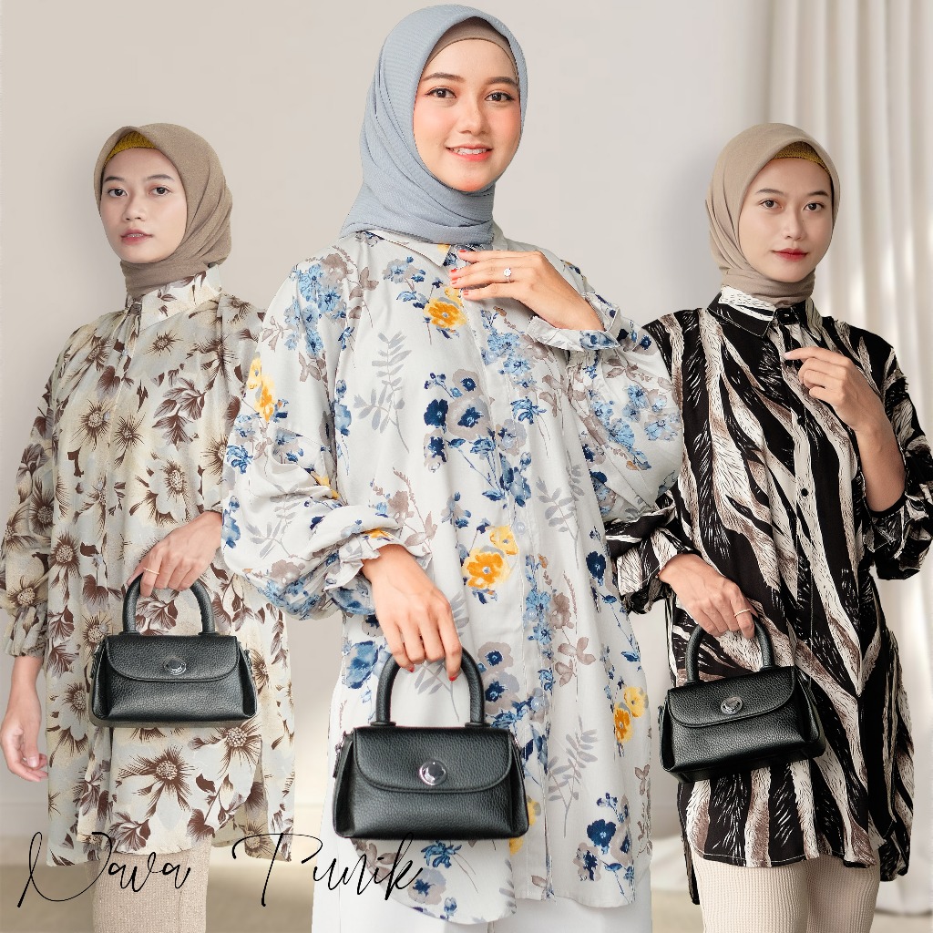 Jual TUNIK ALEXA BAHAN RAYON - Tunik rayon premium atasan wanita motif ...