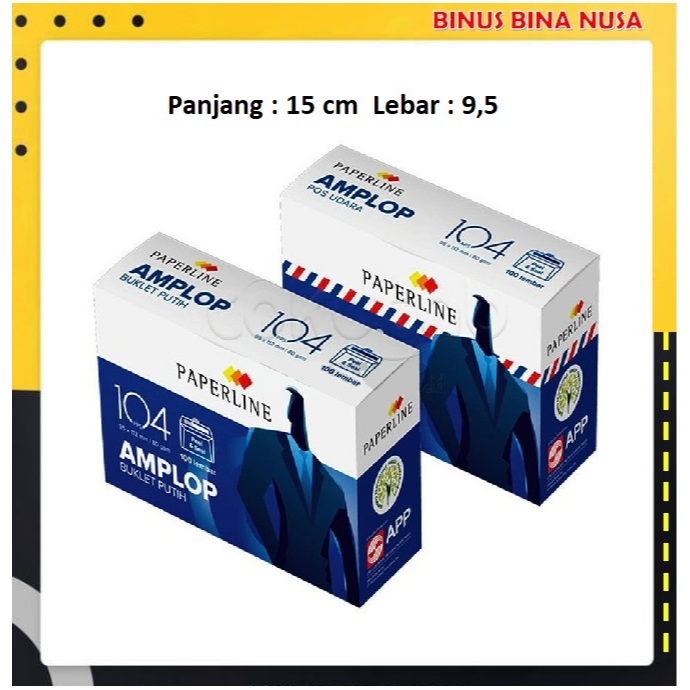 Jual Amplop Putih Paperline 104 | Shopee Indonesia