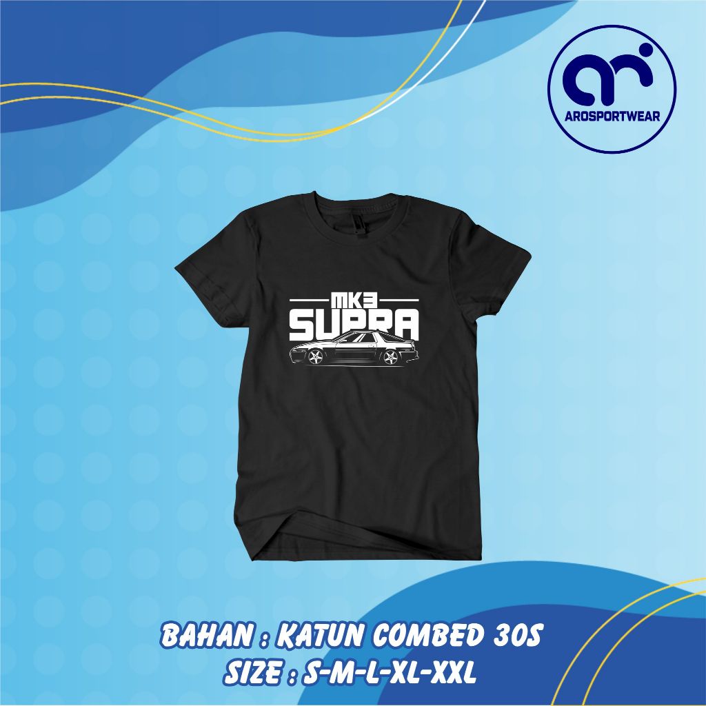 Jual Kaos Baju TOYOTA SUPRA MK3 JDM LEGEND Kaos Otomotif V1 | Shopee ...