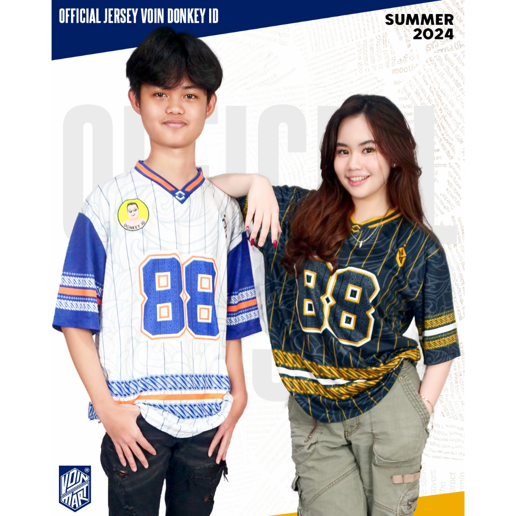 Jual Official Jersey Voin Donkey ID - Summer 2024 | Shopee Indonesia