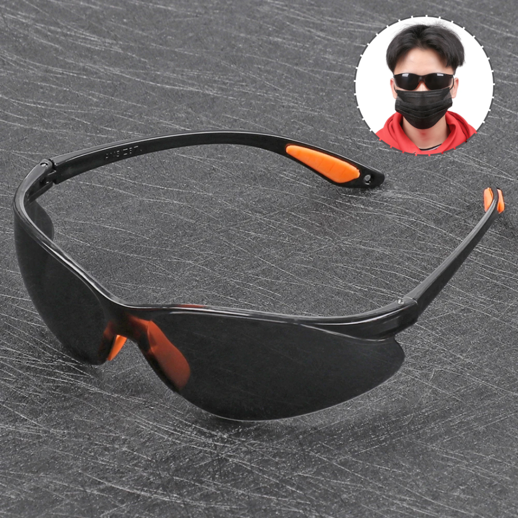 Jual Kacamata Las HITAM Flexible Safety Glasses Welding Bening Kaca ...