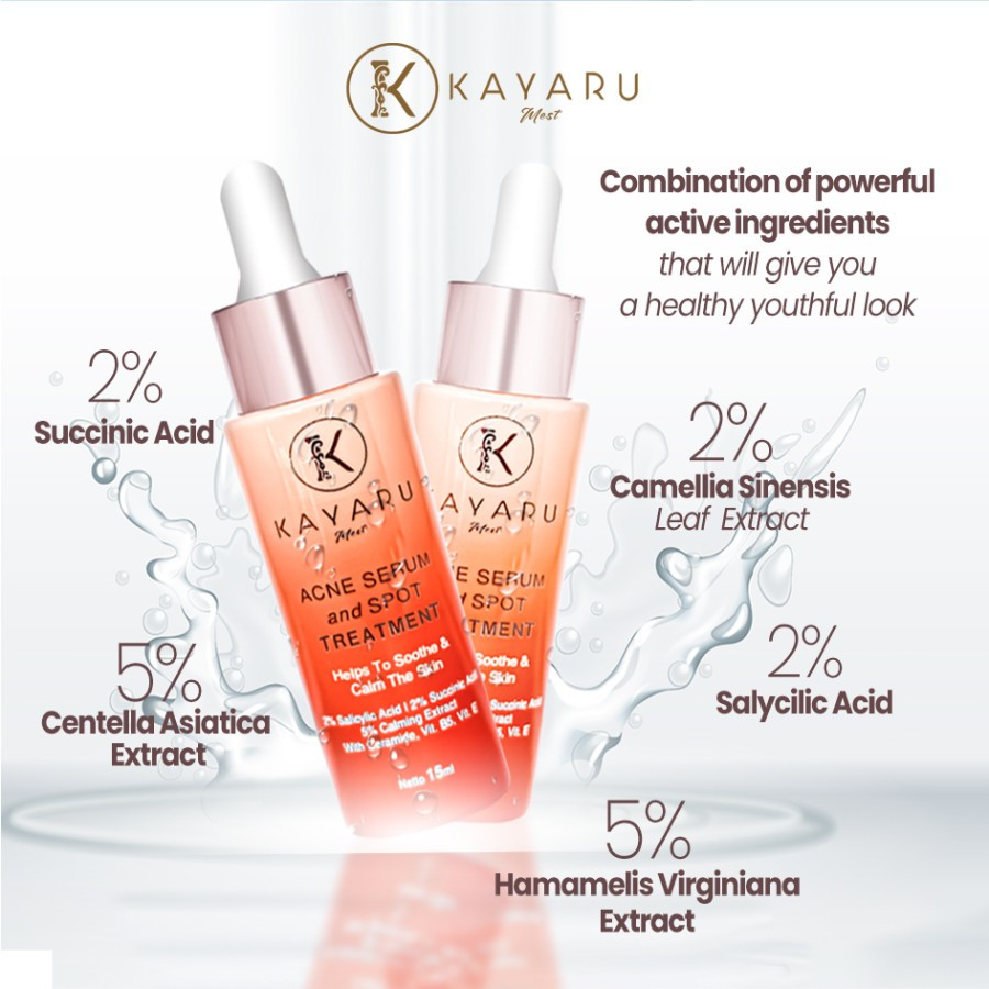 Jual Premium Skincare KAYARU Mest Acne Serum and Spot Treatment (Anti ...
