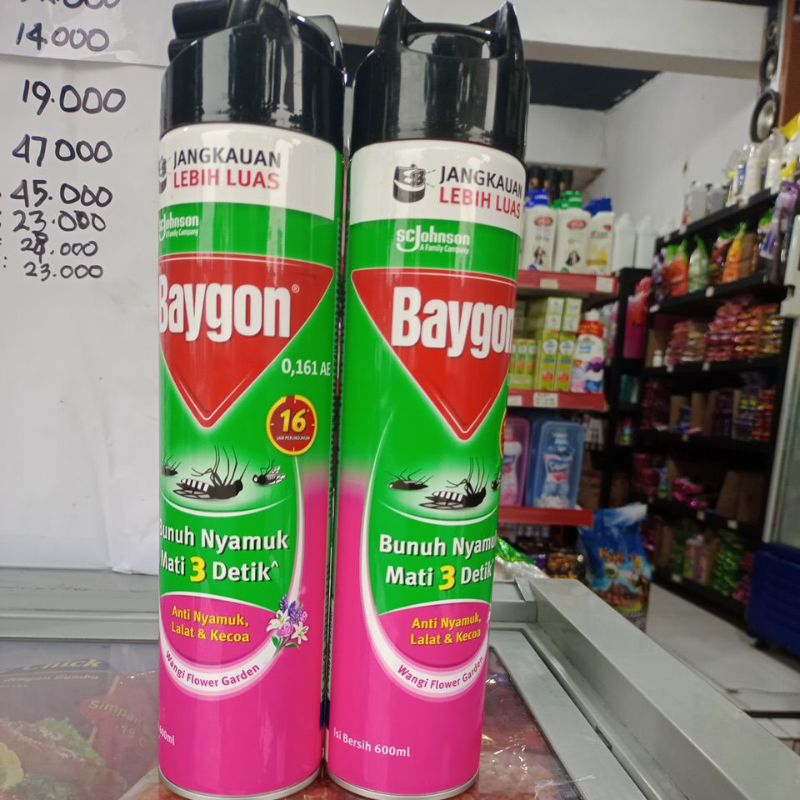 Jual Baygon Semprot pembasmi hama 600+75 ML | Shopee Indonesia