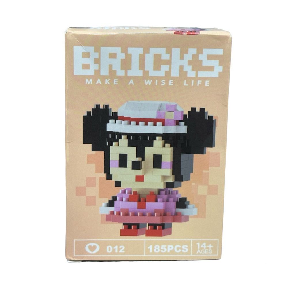 Jual [tma] Mainan Mini Brick Karakter / Balok Susun Mini / Building Box ...