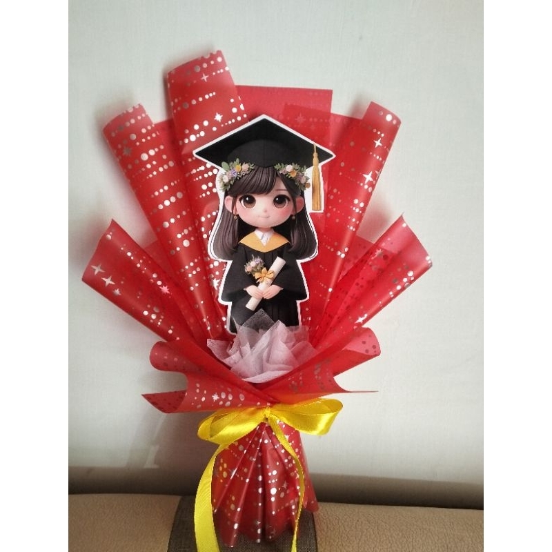 Jual Buket Topper Wisuda // Buket Topper // buket wisuda lucu // buket ...