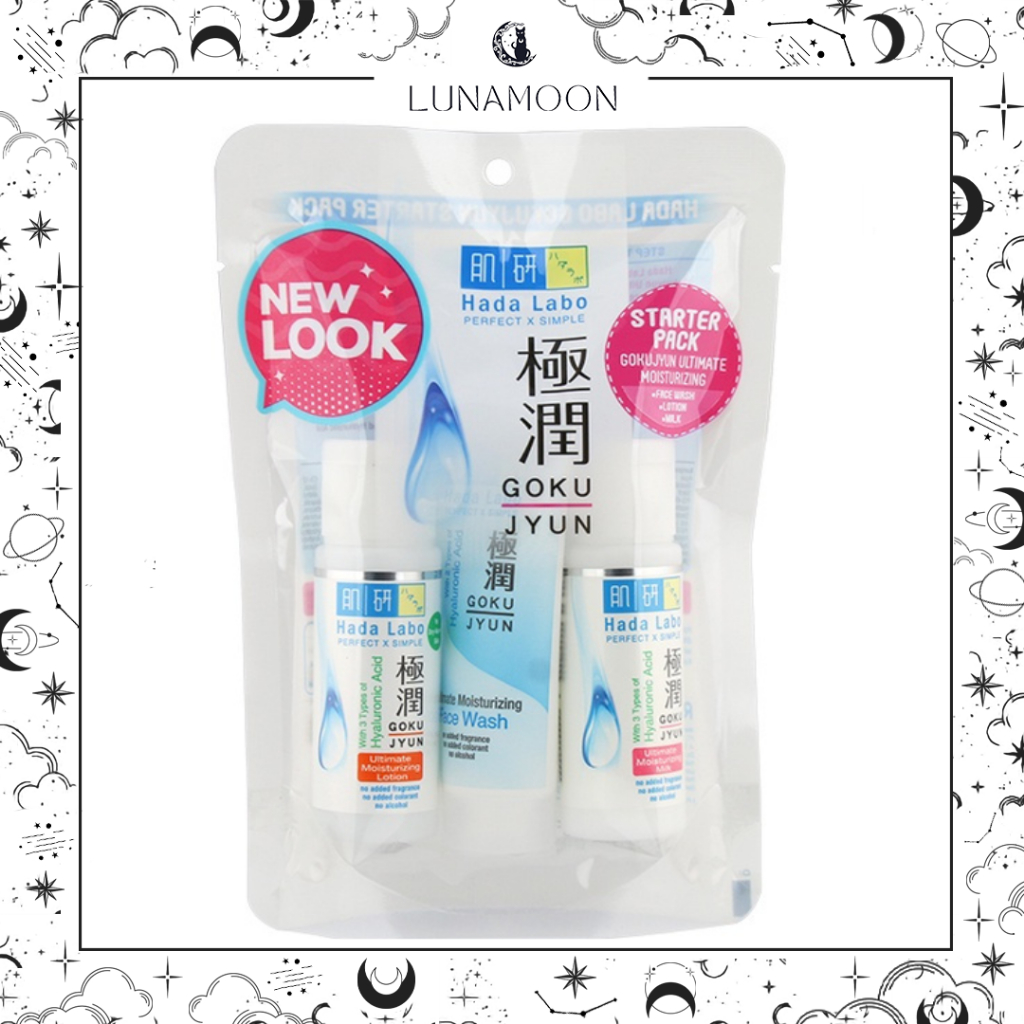 Jual Hada Labo Gokujyun Ultimate Moisturizing Starter Pack - Hadalabo ...