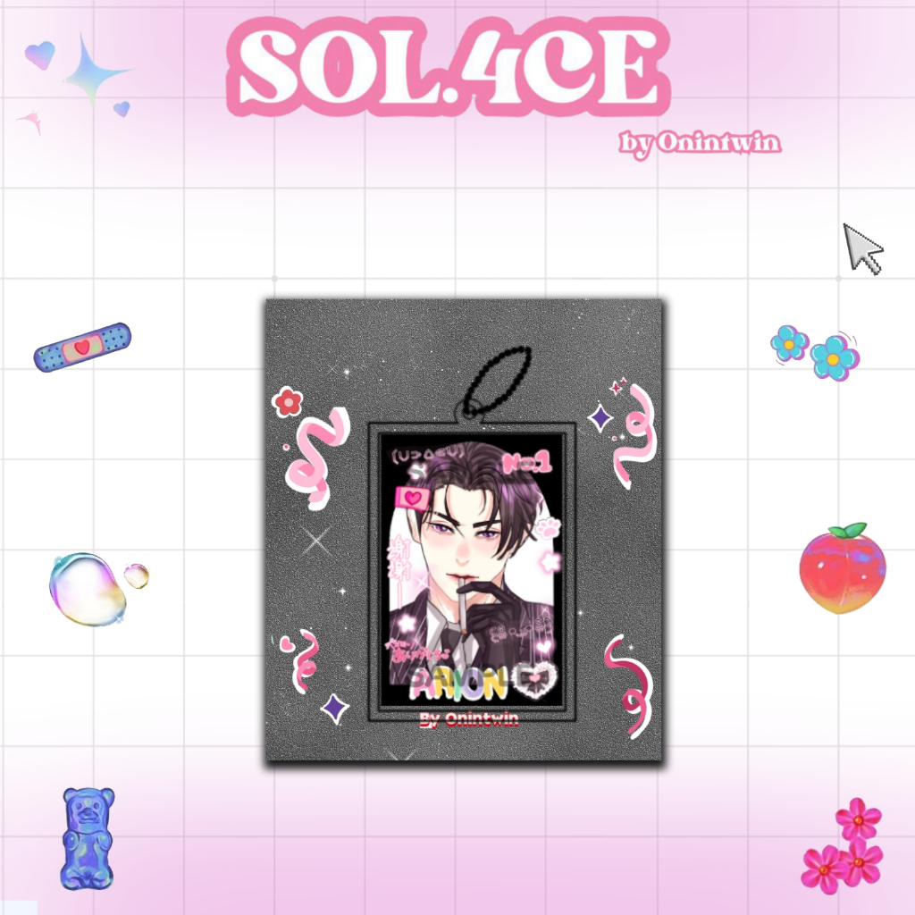 Jual SOL4CE VTUBER INDONESIA Keychain by onintwin / Gantungan kunci ...