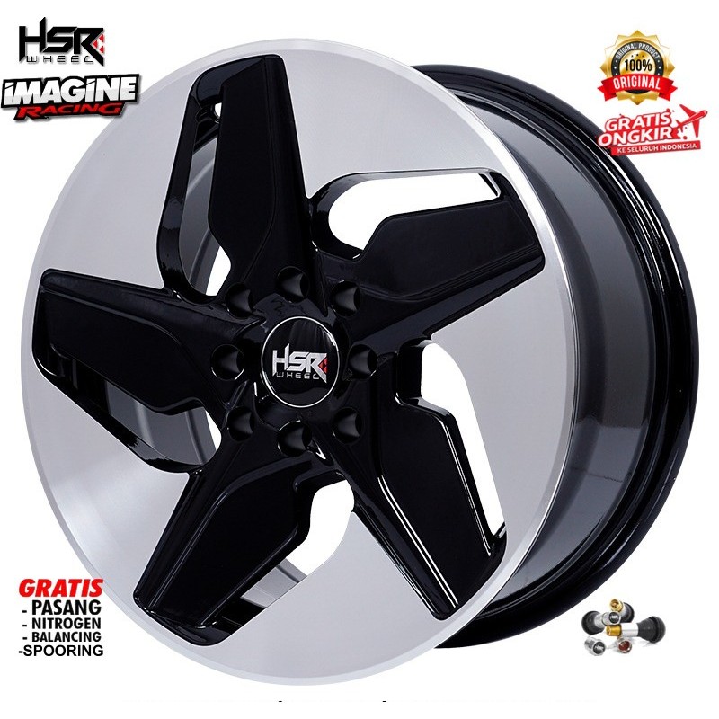 Jual VELG MOBIL RACING HSR KOI R15 AVANZA XENIA YARIS VIOS BRIO JAZZ ...