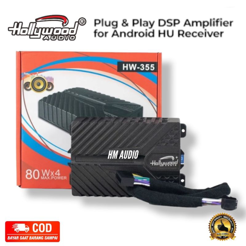 Jual Power amplifier 4 channel Orca Pnp android DSP Amplifier Plug ...