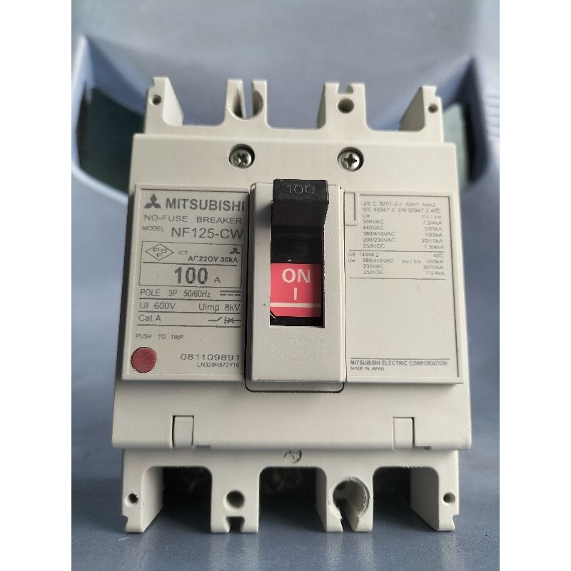 Jual Mccb/breaker Mitsubishi 80A/100A | Shopee Indonesia