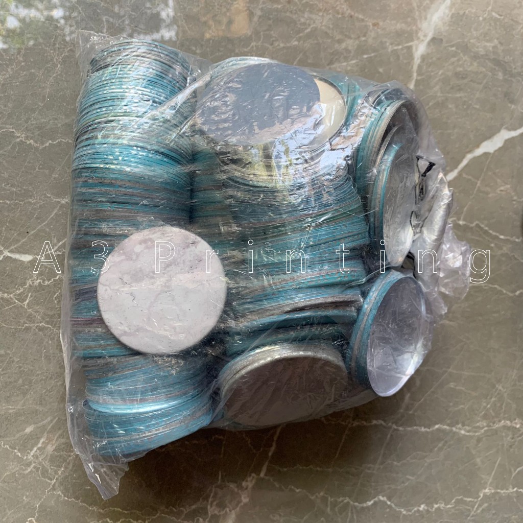 Jual Kaleng pin dan gantunga kunci pin ukuran 58mm bahan alumunium ...