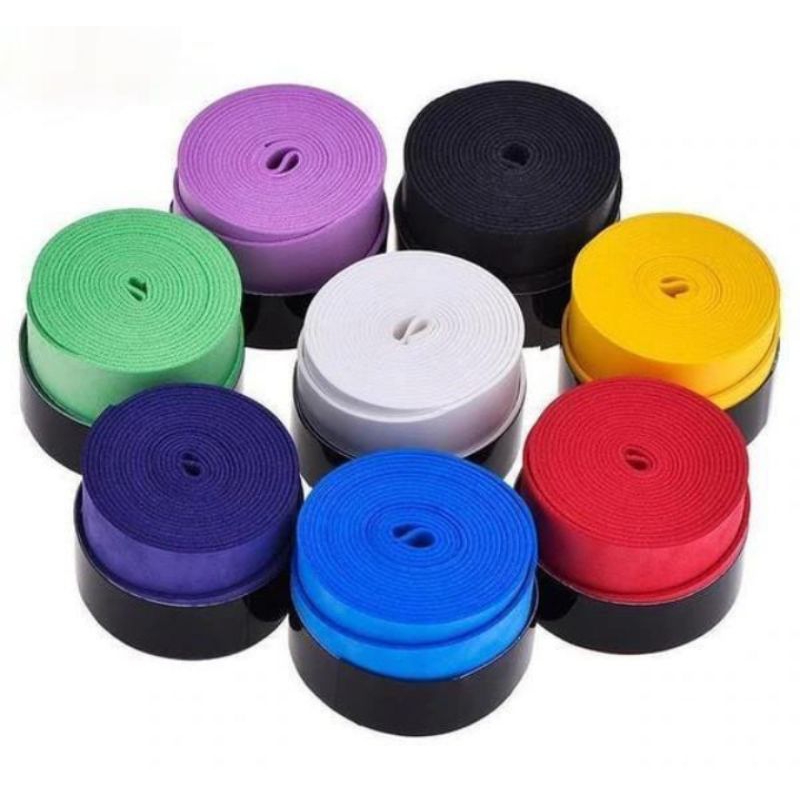 Jual Grip Karet Raket Polos Badminton Grip Pegangan Raket | Shopee ...