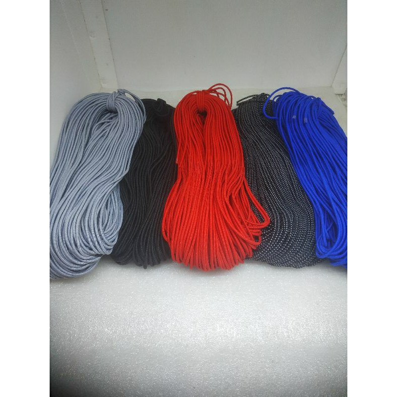 Jual Tali karet string 3mm premium/karet elastis string 3mm premium ...