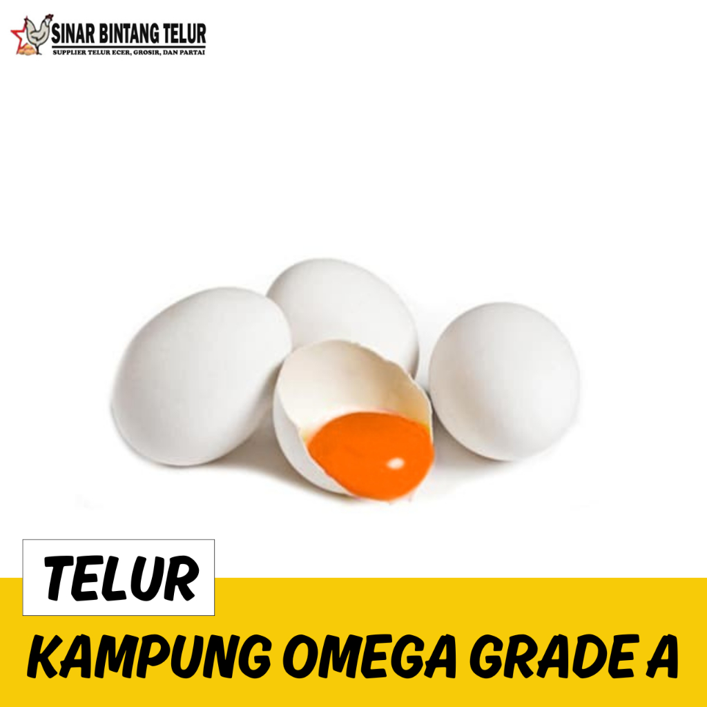 Jual TELUR AYAM KAMPUNG OMEGA GRADE A /BUTIR | Shopee Indonesia
