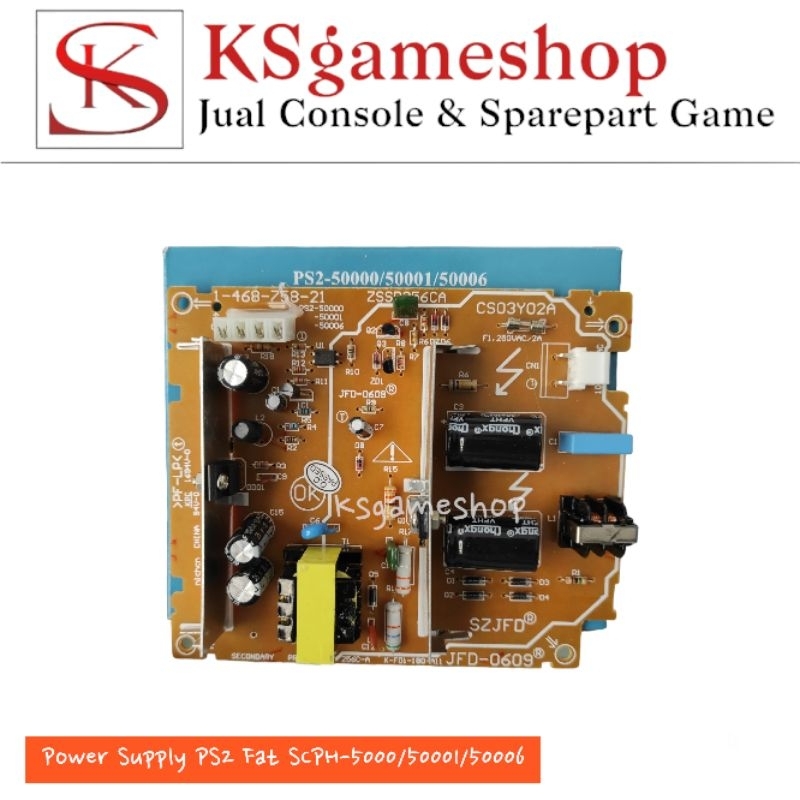 Jual Power Supply Suplay PS2 Fat Tebal Seri SCPH 50000 50001 50006 5xxx ...