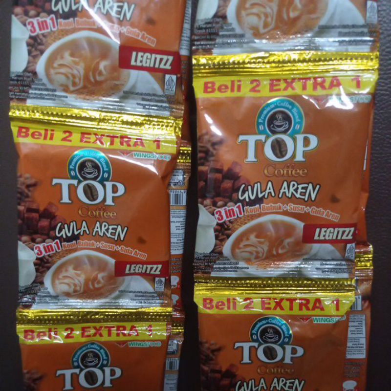 Jual Top Kopi Gula Aren 3in1 isi 15sachet | Shopee Indonesia