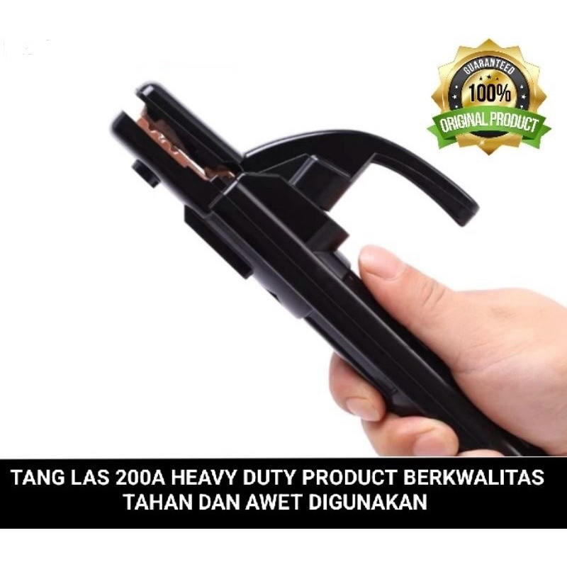 Jual TANG LAS 200A NIKKEI GAGANG LAS 200 AMPER ELECTRODE HOLDER PEGANGAN STANG LAS 200A | Shopee ...