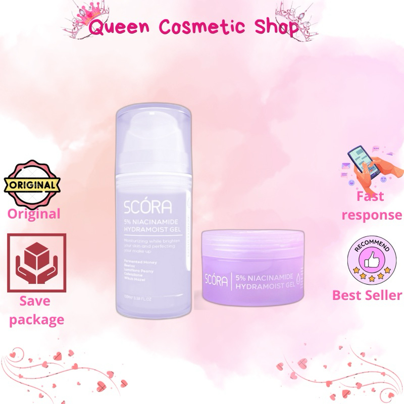 Jual Scora 5% Niacinamide Hydramois gel Moisturizer 100ml 40ml | Shopee ...
