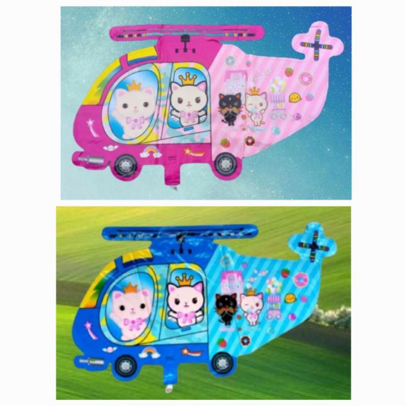 Jual (1pack=50pc) HELI ANGEL (Balon Gas/FOIL/TERBANG/KARAKTER) | Shopee ...