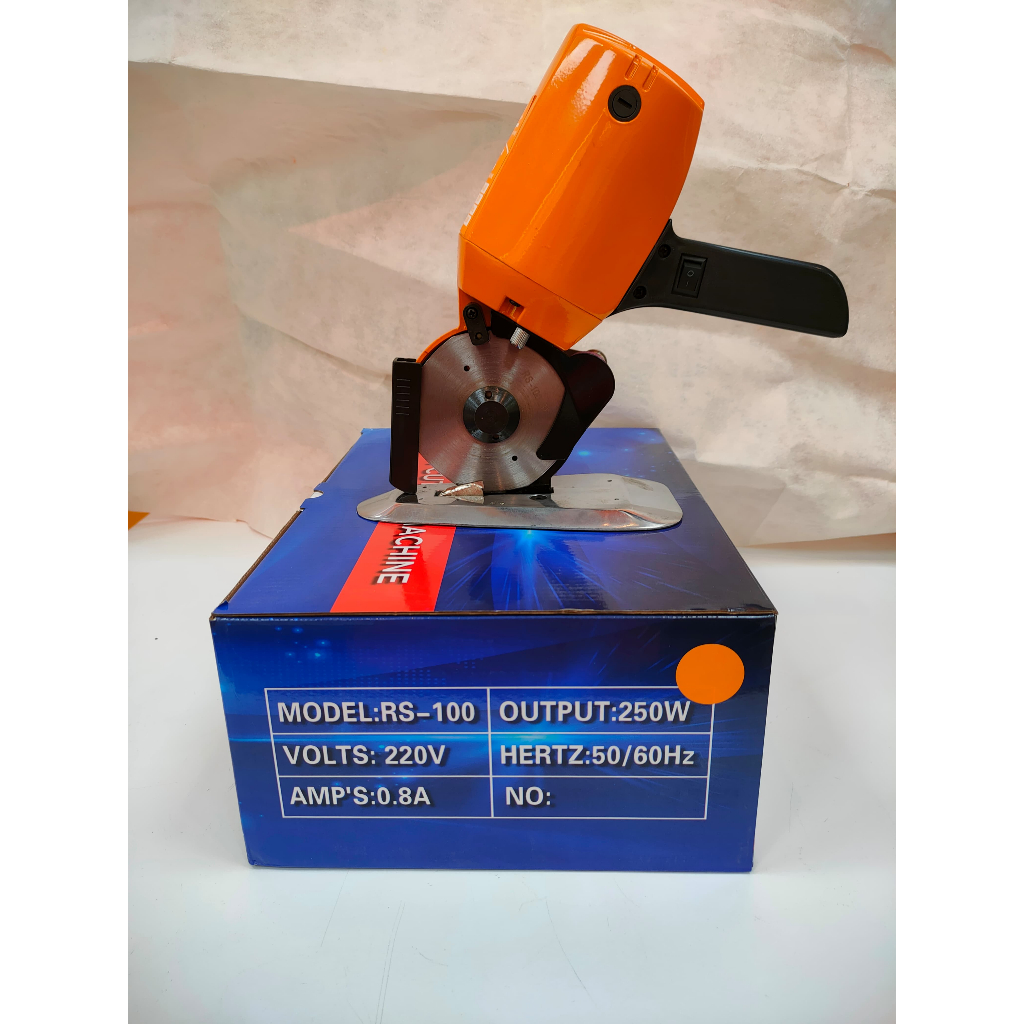Jual Mesin Potong Bahan Kain KM OCTA RS-100/RS100 Portable | Shopee ...