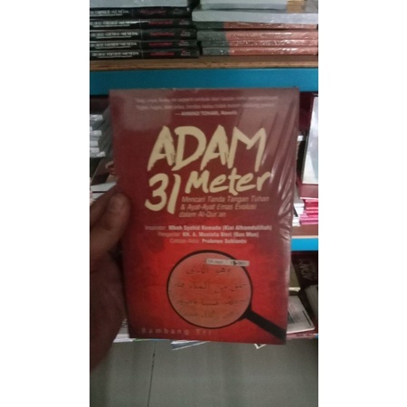 Jual Adam 31 Meter ; Mencari Tanda Tangan Tuhan dan Ayat-Ayat Emas ...