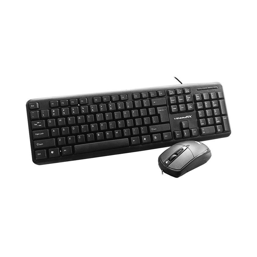 Jual VenomRX BK700 Basic Mouse + Keyboard Combo | Shopee Indonesia