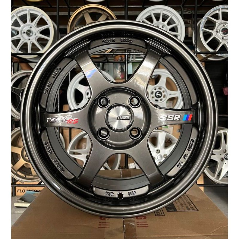 Jual velg mobil ring 15 ssr type c lebar 6,5 pcd 4x100 sirion,datsun,calya- | Shopee Indonesia
