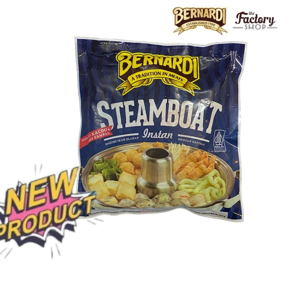 Jual BERNARDI STEAMBOAT INSTAN 150G (9911150401) | Shopee Indonesia