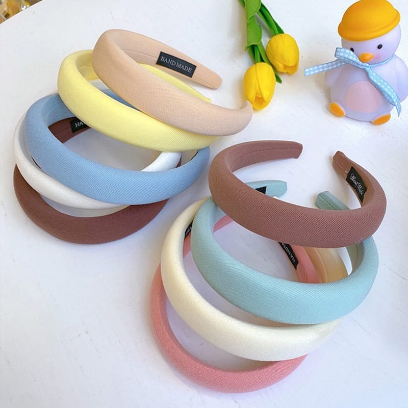 Jual Bando Busa Premium Tebal Besar Korea Fashion Wanita Warna Jreng ...