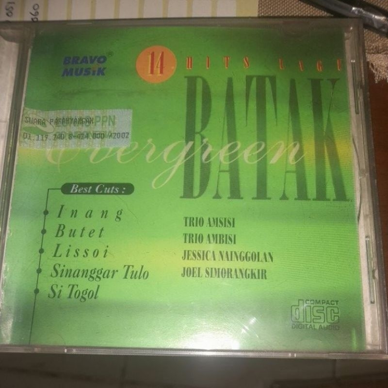 Jual cd musik original 14 hits lagu evergreen batak (CD003) | Shopee Indonesia