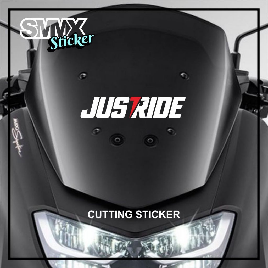 Jual Cutting Sticker Logo Just Ride | Shopee Indonesia