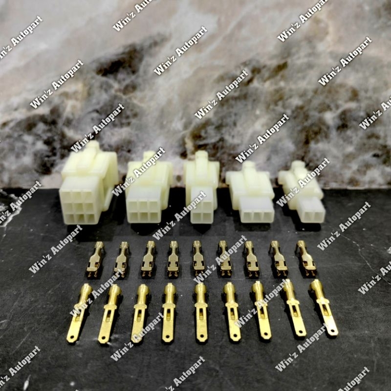 Jual SOKET KECIL NYLON TIPE 110 (SOCKET+SKUN) / SOCKET KECIL NILON ...
