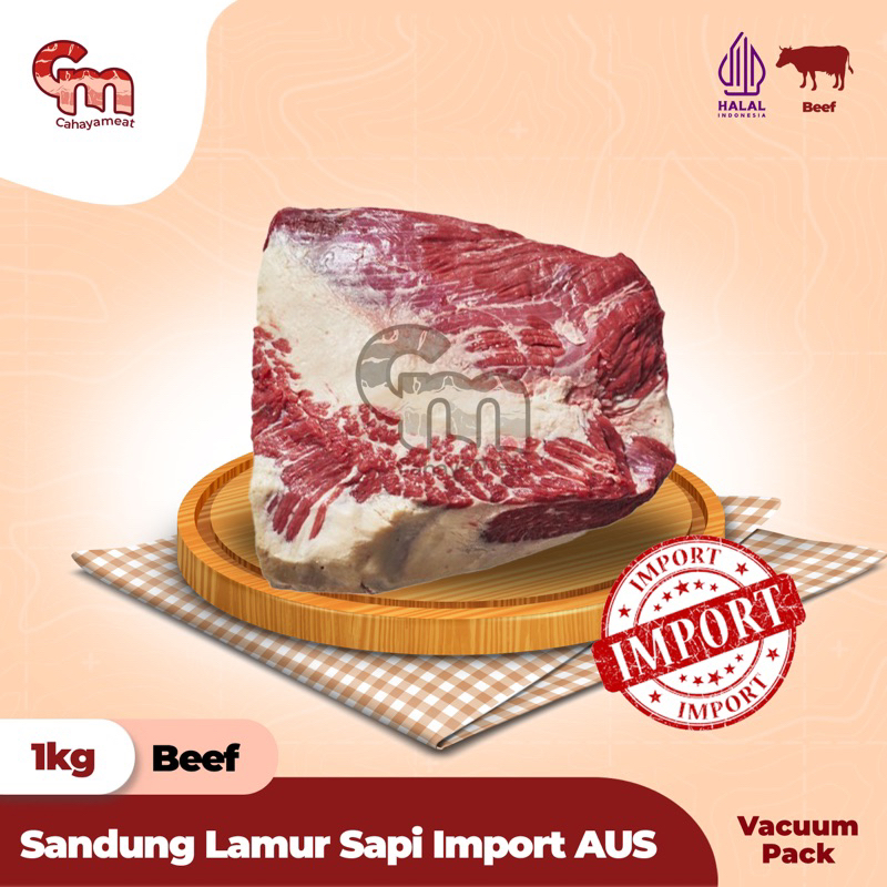 Jual Sandung Lamur Fat Jando Sapi Import AUS 1kg | Shopee Indonesia
