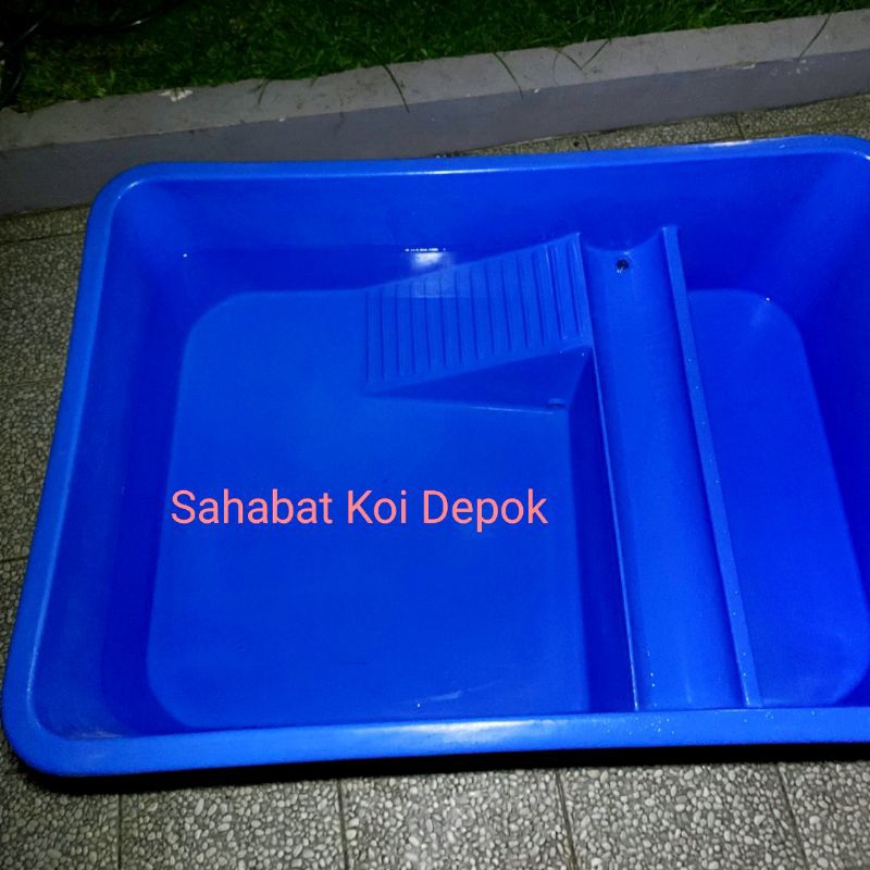 Jual Termurah!! Bak Fiber / Kolam Fiber Kura-Kura Uk. 120x80x40CM (Free ...
