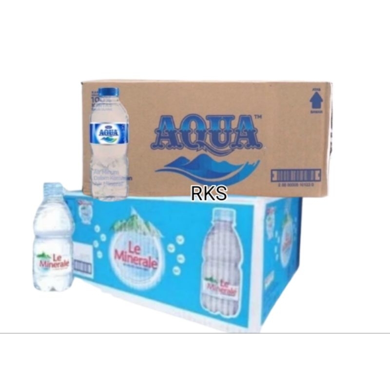 Jual Aqua 330ml Le Minerale Botol Mini Dus / Karton | Shopee Indonesia