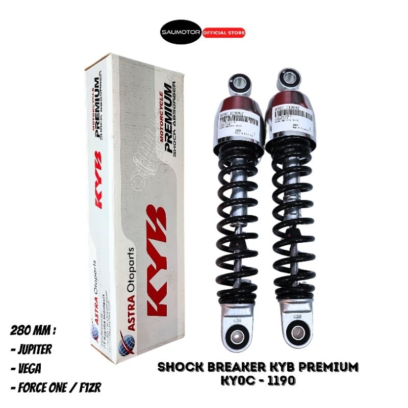 Jual Kayaba Shock belakang Jupiter Vega F1ZR KYOC 1190 size 280 mm | Shopee Indonesia