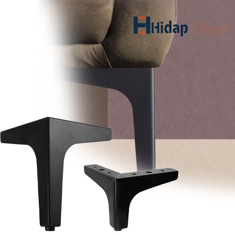 Jual 10/15cm Kaki Sofa Besi Segitiga Mudah Dipasang Dan Kokoh,Kaki ...