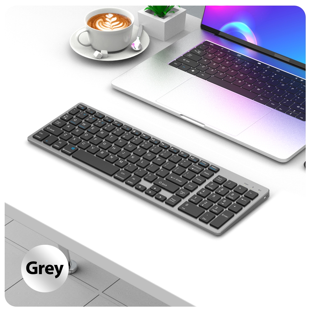 Jual Goojodoq 2.4G Wireless Keyboard Mouse Set For Notebook Laptop ...