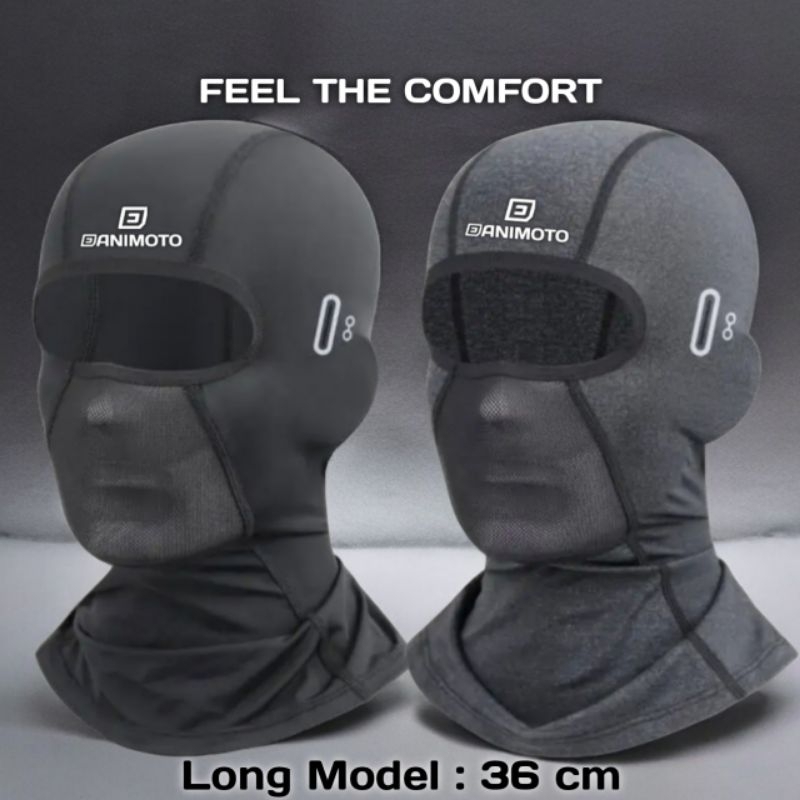 Jual Balaclava Motor Lubang Kacamata DANIMOTO Masker Buff Slayer ...