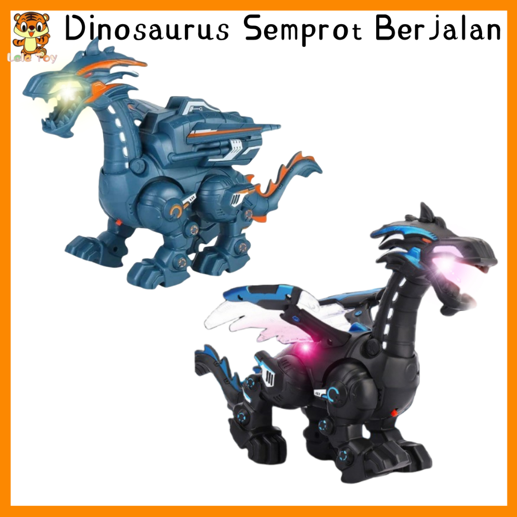 Jual Lele Toys Mainan Naga Tampan Baru/Dinosaurus Mainan Listrik ...