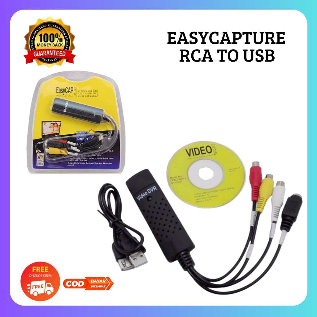 Jual EASYCAP VIDEO CAPTURE AV CAPTURE EASYCAPTURE EASY CAPTURE ...