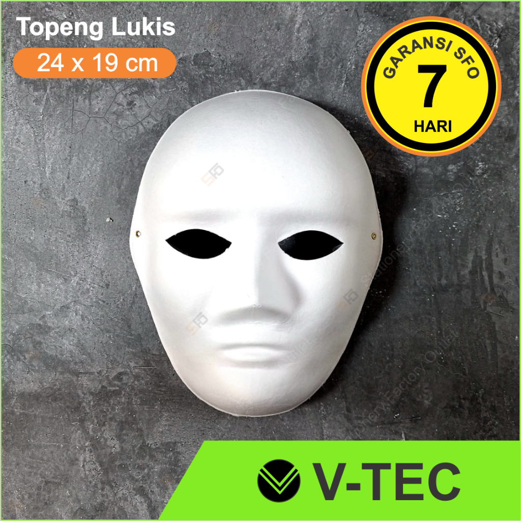 Jual Topeng Lukis Wajah V-Tec - Pria TW-2 | Shopee Indonesia