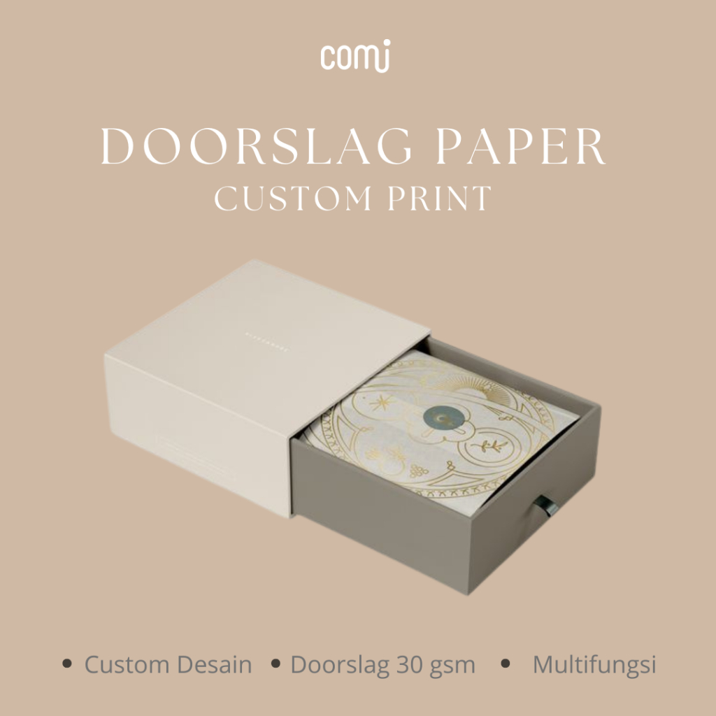 Jual (Custom) Doorslag Paper - Kertas Baju - Kertas Putih - Wrapping ...