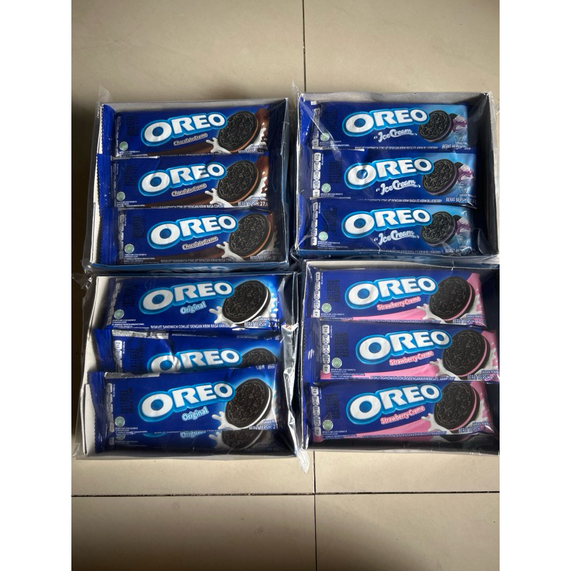 Jual OREO 331.2gr (12x27,6gr) aneka rasa | Shopee Indonesia