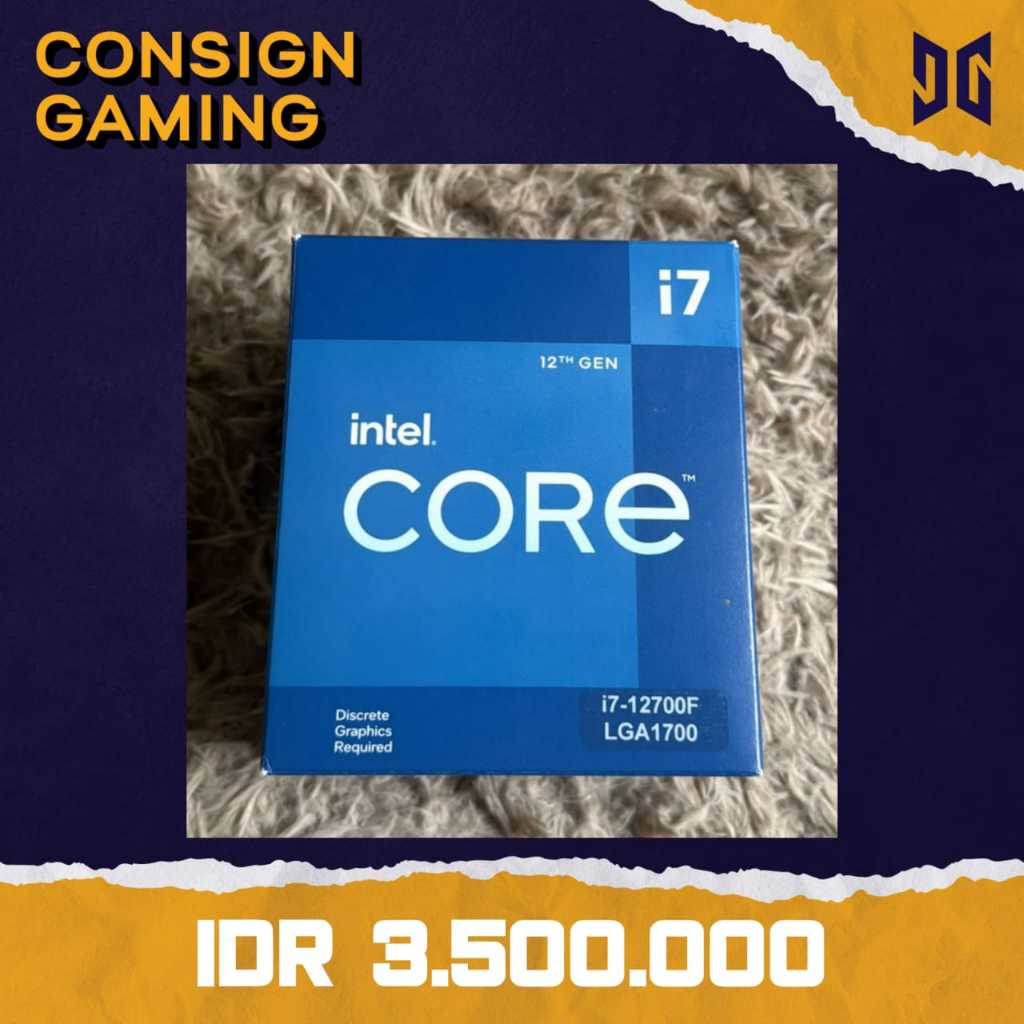 Jual INTEL CORE I7 12700F ( CODE : KQ573 ) | Shopee Indonesia