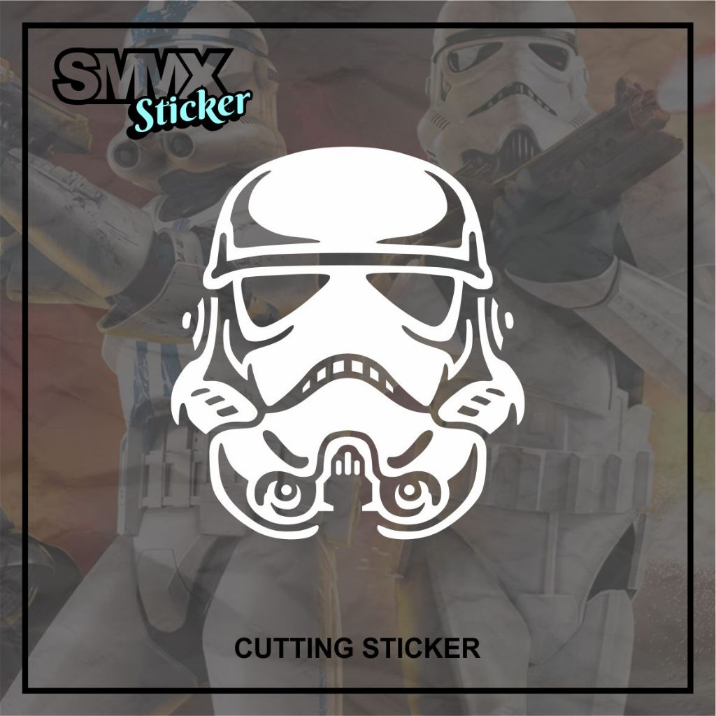 Jual Cutting Sticker Starwars Storm Troopers | Shopee Indonesia