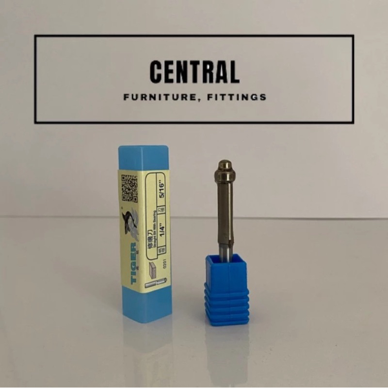 Jual Mata Router Bearing 8mm - Flush Trim Bit TIGER 1/4*5/16 (8mm ...